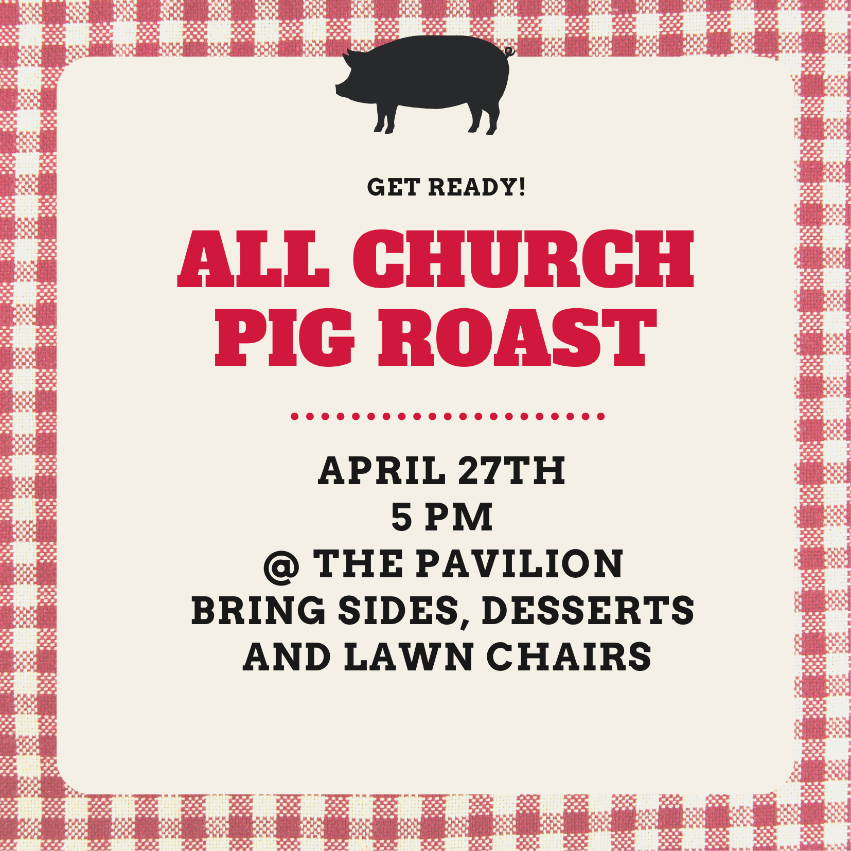 All Church Pig Roast - Chandler Friends Church